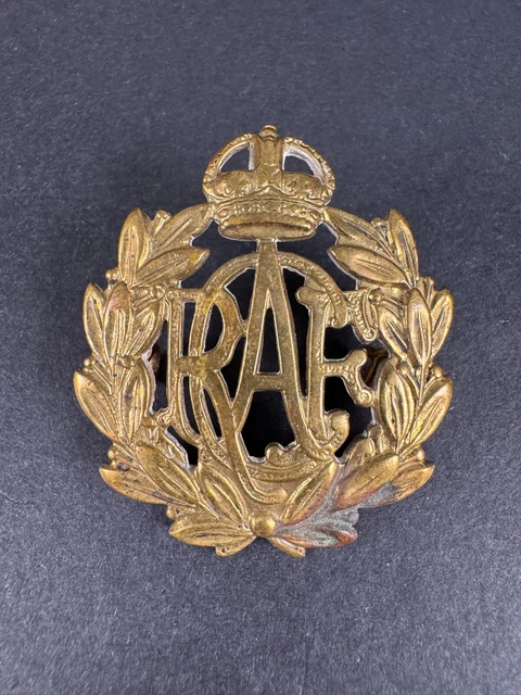 WW2 ROYAL CANADIAN Air Force Cap Badge RCAF EUR 30,00 - PicClick IT