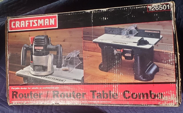 CRAFTSMAN ROUTER & Router Table 2hp Craftsman Router Model 135.17508 9 ...