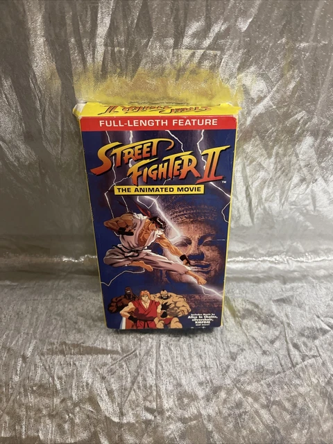 STREET FIGHTER 2 the animated movie Vhs EUR 5,45 - PicClick DE
