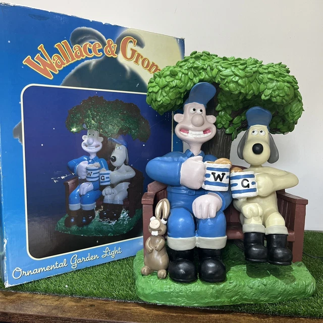 RARE WALLACE AND Gromit Ornamental Garden Light Curse of the Were ...