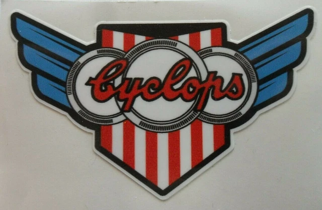 CYCLOPS TRICYCLE, SCOOTER decal $5.50 - PicClick AU