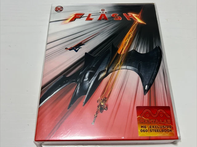 THE FLASH FULL Slip 4K UHD Blu-ray SteelBook Manta Lab Exclusive EUR ...