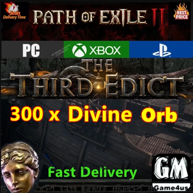 PATH OF EXILE 2🔥300x Divine Orb Rise of the Abyssal Softcore POE 2 ...