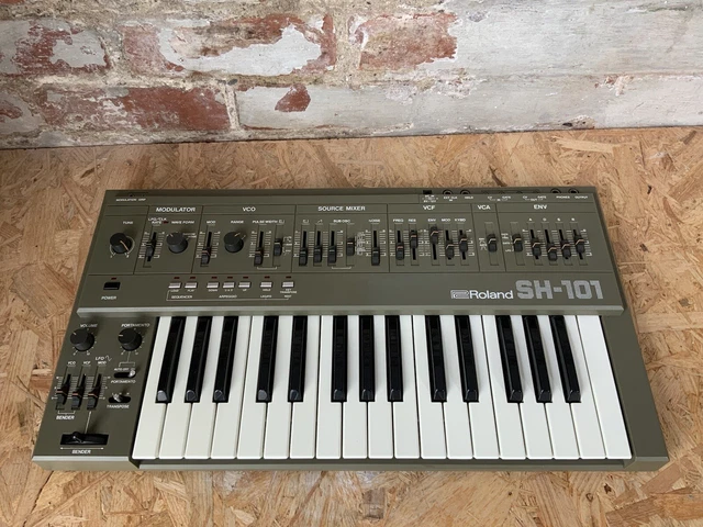 ROLAND SH-101 TASTIERA sintetizzatore analogico vintage con mod ...