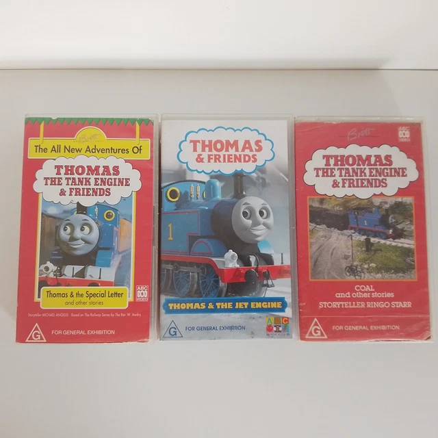 THOMAS THE TANK Engine VHS Tapes Bundle x3 Vintage 1990's Not Tested ...