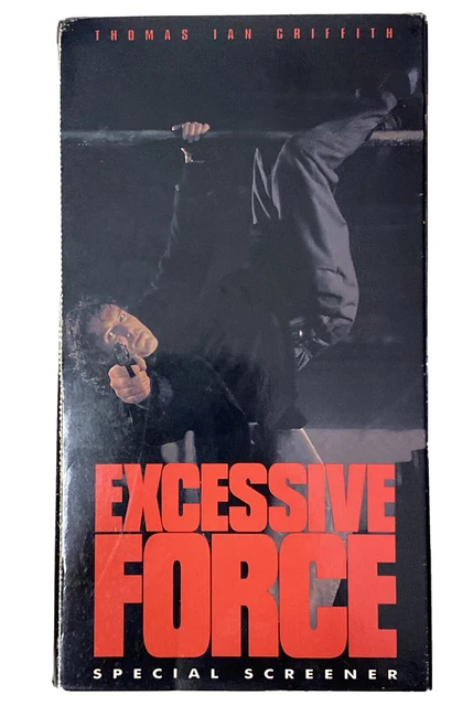 EXCESSIVE FORCE (VHS, 1993) Thomas Ian Griffith SPECIAL SCREENER ...