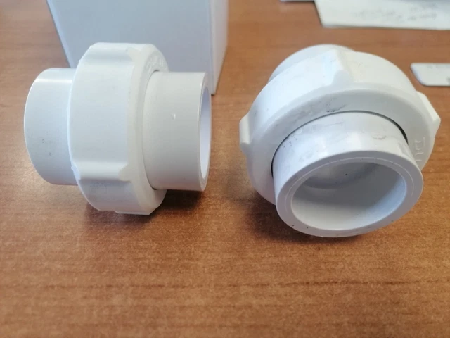 SWIMMING POOL PIPE Fittings - 1.5" Abs/Pvc Socket Union £11.50 ...