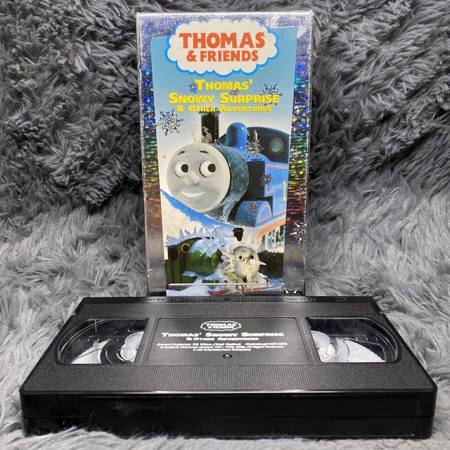 THOMAS & FRIENDS Thomas Snowy Surprise VHS Tape 2003 Alec Baldwin Train ...