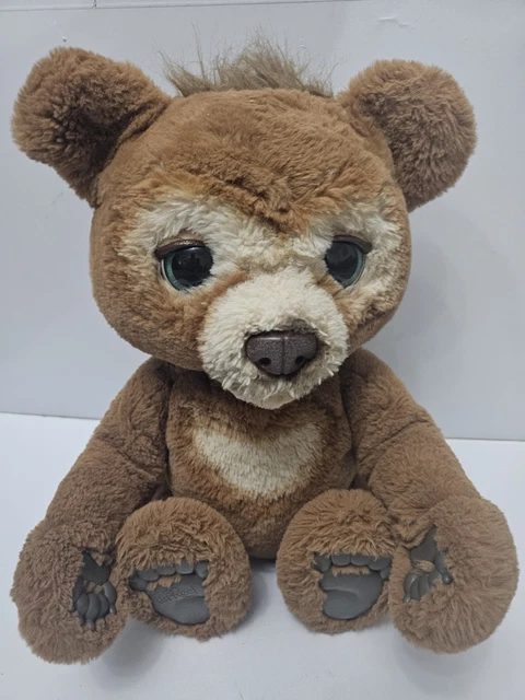 HASBRO FUR REAL Cubby the Curious Bear Interactive Talking Bear Tested ...