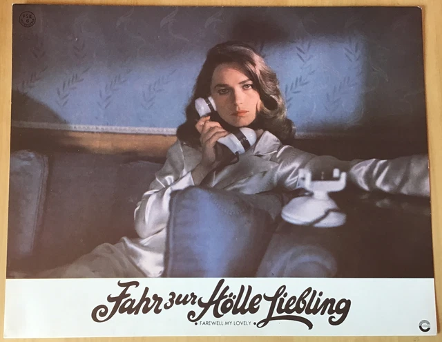 FAHR ZUR HÖLLE LIEBLING Robert Mitchum Charlotte Rampling Telefon ...