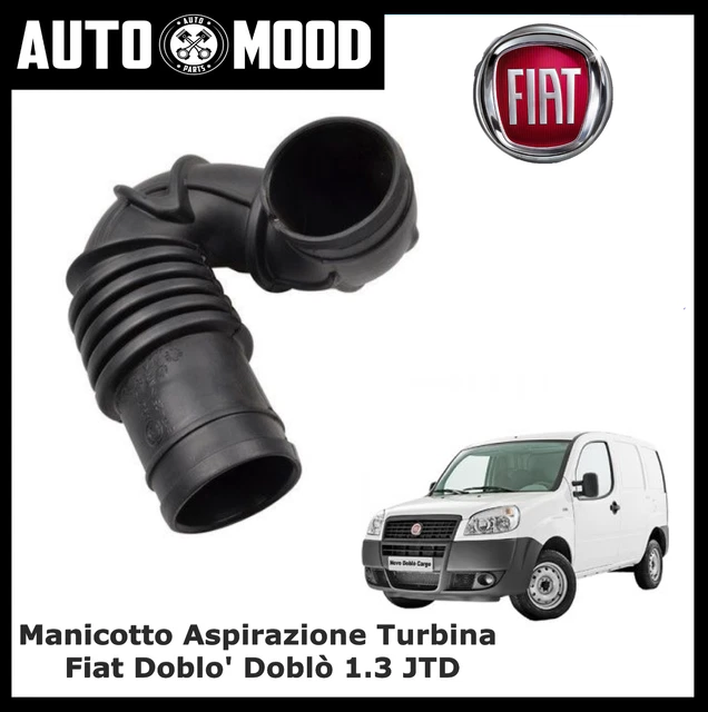 MANICOTTO TUBO ASPIRAZIONE Turbina Fiat Doblo' Doblò 1.3 JTD Multijet 16V 84CV EUR 23,95 ...