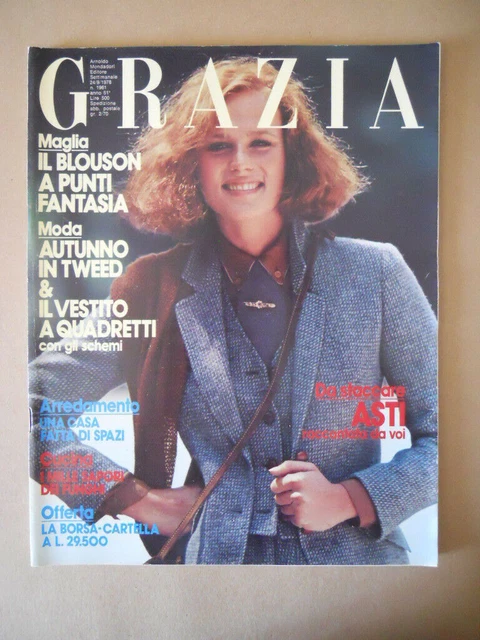 GRAZIA N 1960 1978 rivista di moda vintage [G775] EUR 9,15 - PicClick FR