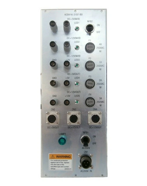 DNS DAINIPPON SCREEN KCR416-3107-B0 Sicherungs- und Testpanel FC-3000 ...