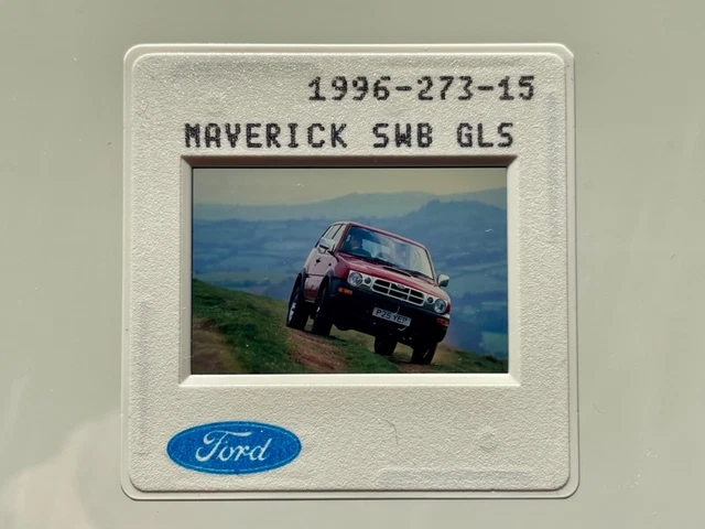 RARE ORIGINAL FORD Maverick SWB GLS Press photo Slide 1996 (Reg: P25 ...