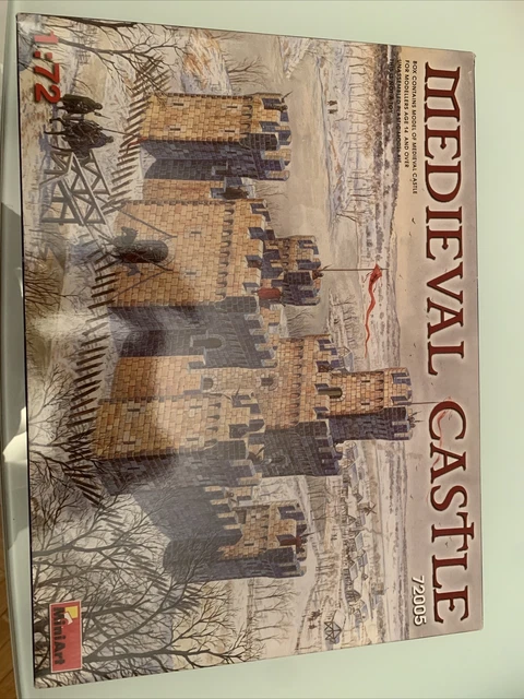1:72 MINIART MEDIEVAL Castle. Plastic Kit 72005 Modellino EUR 25,00 ...