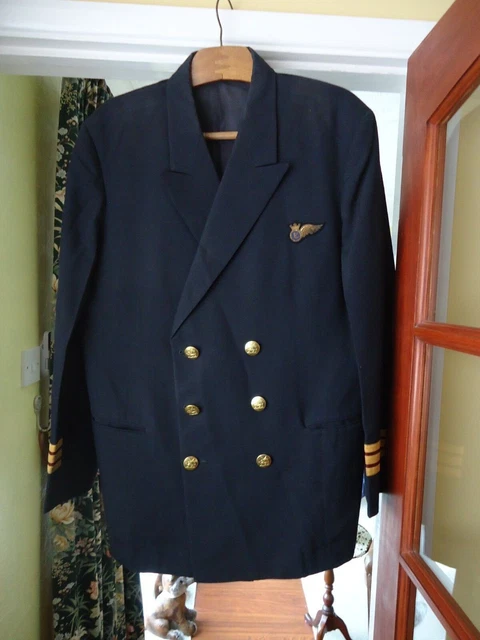 VINTAGE BOAC / BEA Flight Engineer Uniform Jacket $45.57 - PicClick
