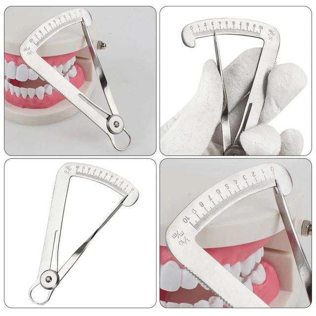 DENTAL CROWN GAUGE Caliper Measurement Tool Lab Instrument Metal $7.59 ...