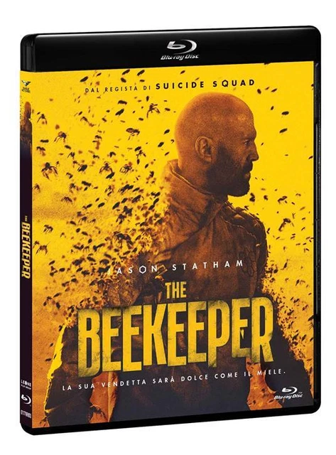 THE BEEKEEPER (BLU-RAY) Jason Statham Jeremy Irons Josh Hutcherson ...