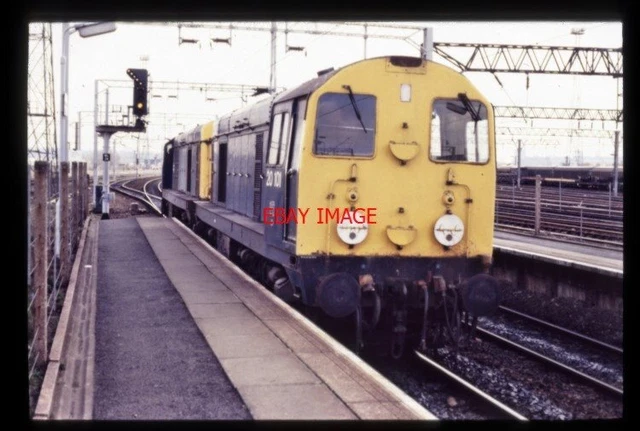 PHOTO BR Class 20 Loco No 20195 And 20101 At Bescot 1988 £1.75 ...