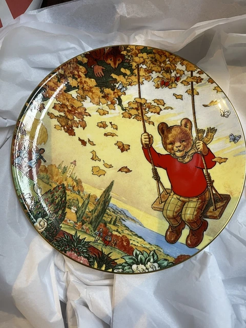 RUPERT BEAR - Wedgwood Collectors Plate - Series 1 - 1987 - Excellent £ ...