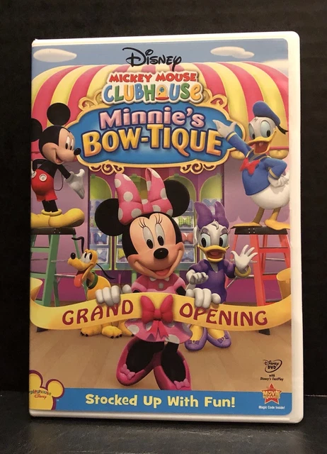 MICKEY MOUSE CLUBHOUSE: Minnies Bow-tique - Disney - DVD - 2010 - Used ...