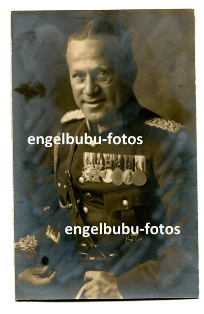 PORTRAIT-FOTO - WEIMAR - POLIZEI-MAYOR - Reichswehr - Tschako ...