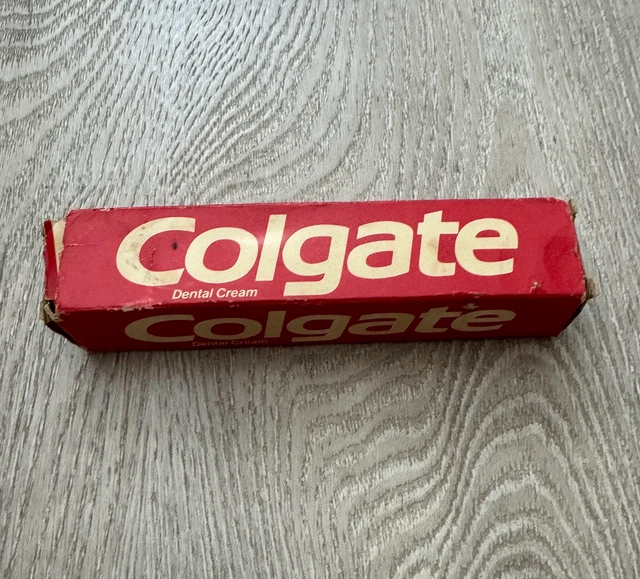 VINTAGE 90S COLGATE Dental Cream Toothpaste from India NOS £19.19 ...