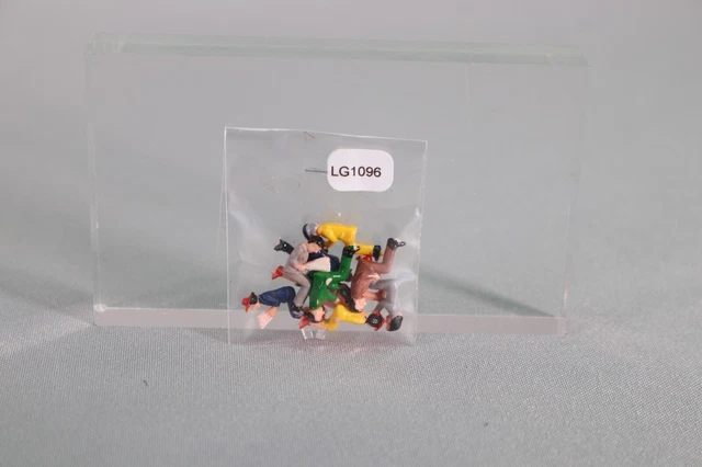 LG1096 HO 1/87 1:87 Train figurine Sachet de 10 personnages assis ...