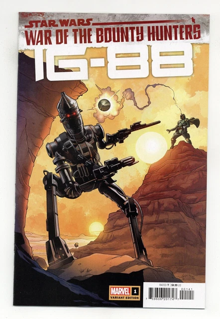 STAR WARS WAR of the Bounty Hunters Ig-88 1D hauteur 1:25 Neuf dans sa ...