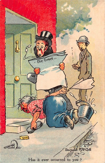 TARJETA POSTAL DONALD Mcgill Ama Gent Periódico Tiene En Ever Occured A ...