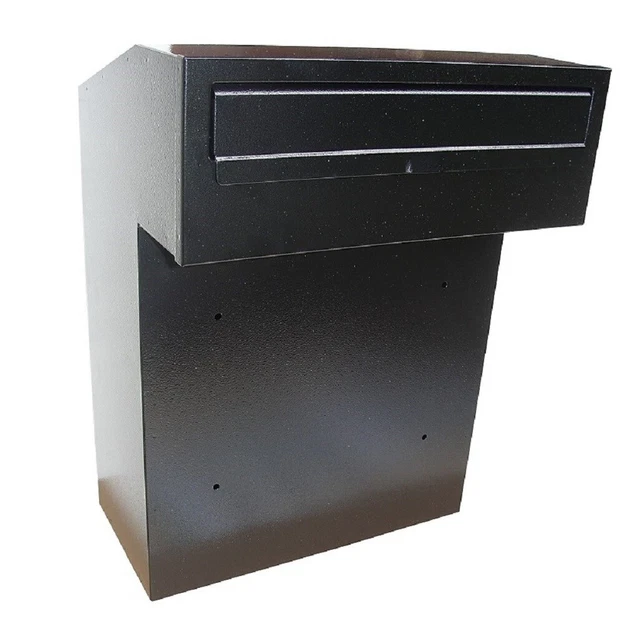 REAR ACCESS POST Box for Gates and Fences W3-2 Large Capacity Steel ...
