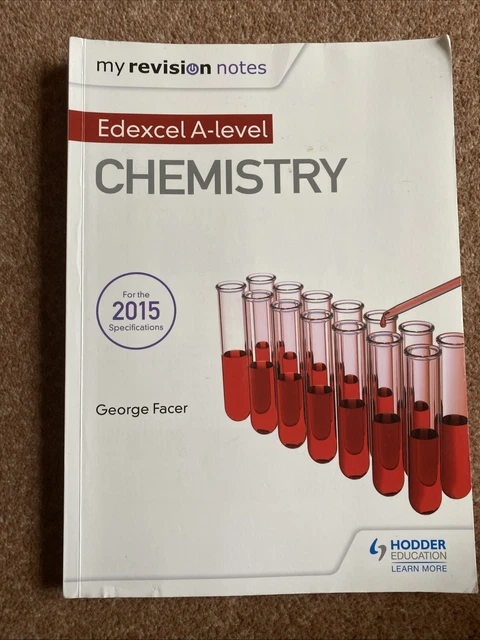 MY REVISION NOTES Edexcel A Level Chemistry £3.65 - PicClick UK