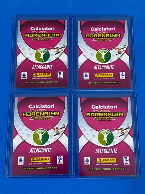 RASMUS HOJLUND ROOKIE Cards Soccer Panini Calciatori Adrenalyn 2022-23 ...