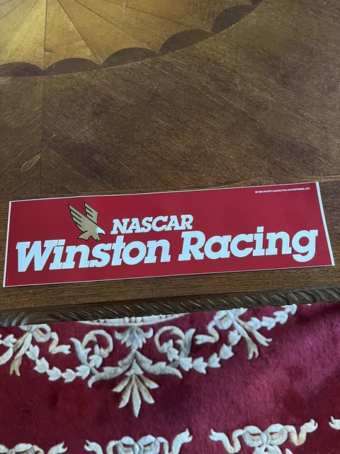 VINTAGE NASCAR WINSTON Racing Decal Sticker With Eagle $7.99 - PicClick