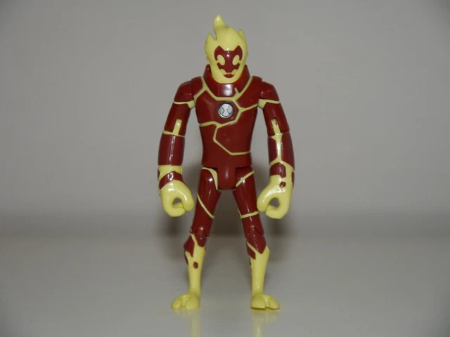 BEN 10 ALIEN COLLECTION HEATBLAST INFERNO Action Figure 4" Range Bandai ...