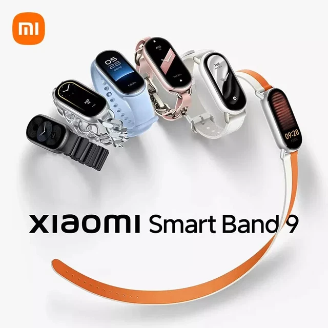 XIAOMI MI BAND 9 AMOLED Smart Bracelet Wristband 21 Days Battery Life £ ...