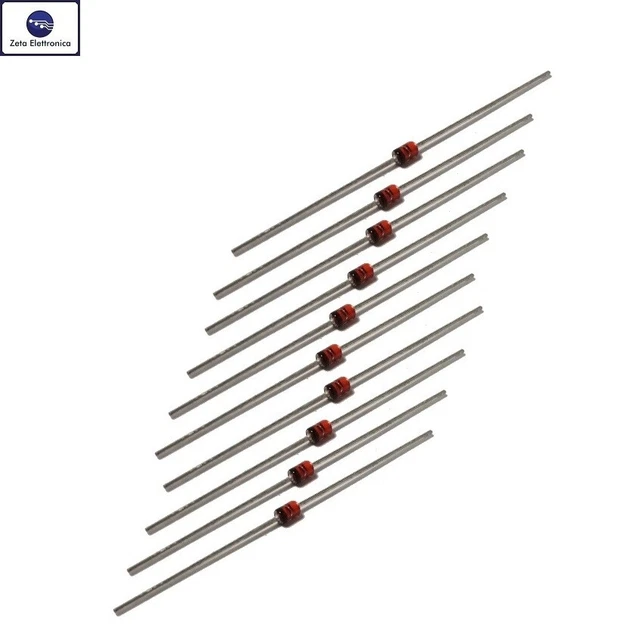 10PZ DIODO ZENER 4,7V 1,3W Diodi Zener Sigla Bzx85C4V7 EUR 2,49 ...