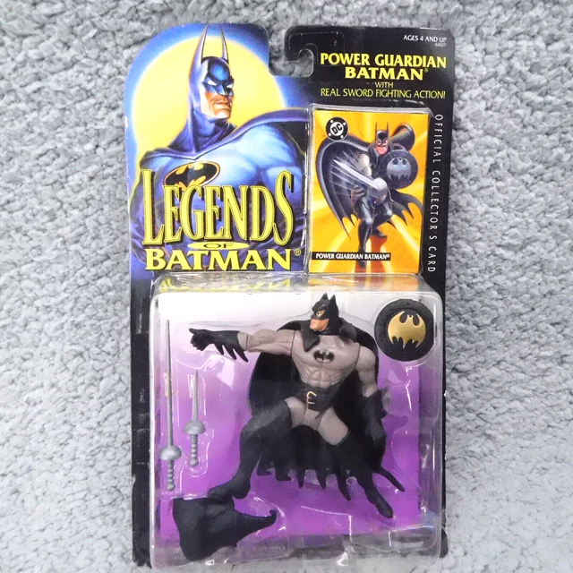 VINTAGE 1994 LEGENDS OF BATMAN Power Guardian Batman Figure Collection ...