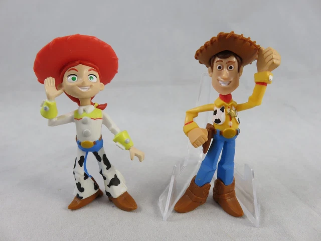 DISNEY PIXAR TOY Story Buddy Pack WOODY & JESSIE Collectible 2 Inch ...
