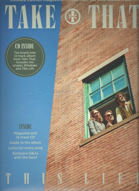 TAKE THAT - This Life 2023 Limited Edition Magazine + Q&As With The ...