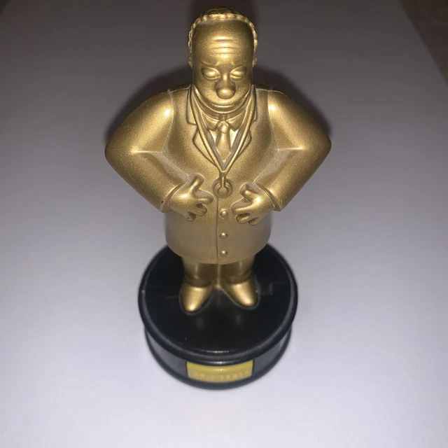 THE SIMPSONS DR HIBBERT Talking Gold Statue Figure Movie Collectable ...