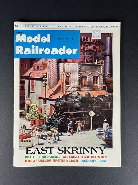 MODEL RAILROADER MAGAZINE June 1975 £5.51 - PicClick UK