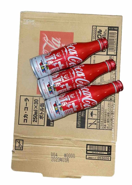 NINTENDO WORLD JAPAN Exclusive Coca-Cola Super Mario Bottles (EXPIRED ...