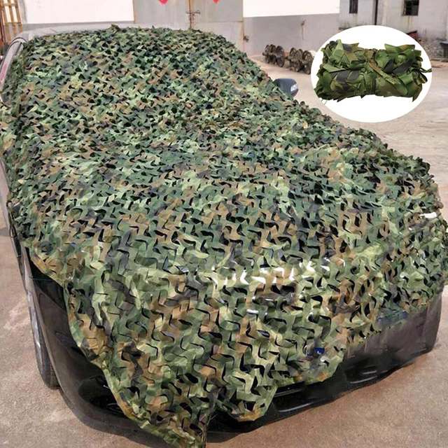 HEAVY DUTY ARMY Camouflage Net Camo Netting Cover Outdoor Woodland ...