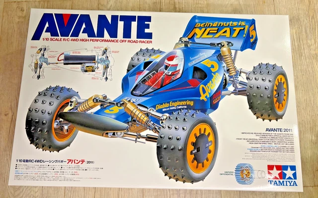 TAMIYA 58489 AVANTE 1/10 Scale High Performance Off Road Racer £429.99 - PicClick UK