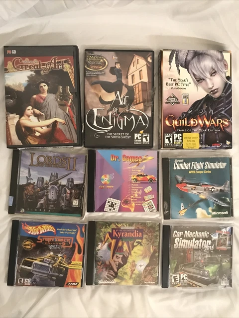 LOT OF 14 PC Windows CD-Rom Vintage Computer Video Games/ $9.98 - PicClick