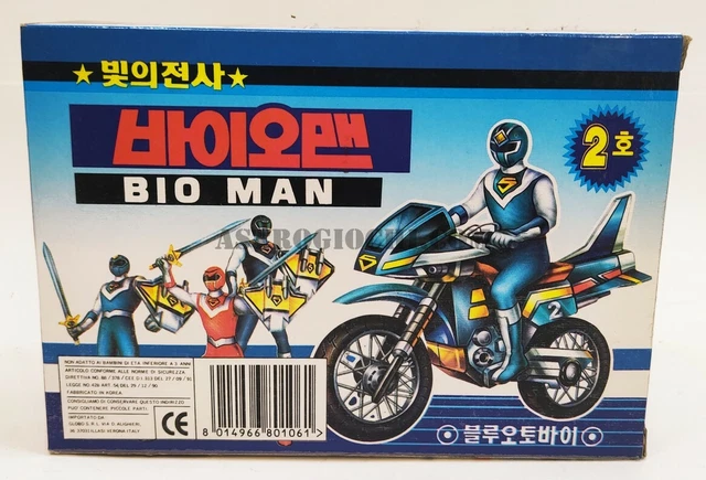 POWER RANGERS BIOMAN Super Sentai Bootleg Ko Motorcycle Figure Robot ...