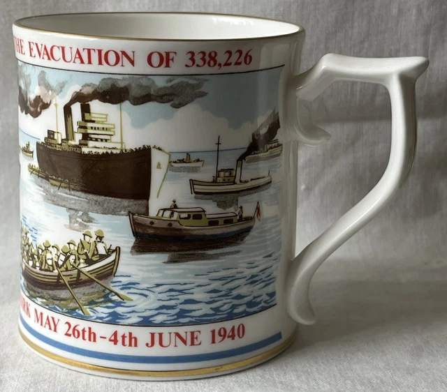 SUTHERLAND BONE CHINA Mug, 50th Anniversary Of Operation Dynamo 1940 ...