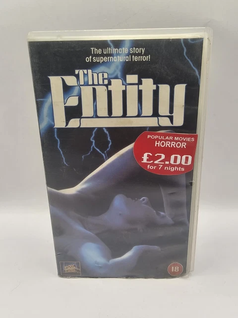 THE ENTITY VHS - Ex Rental Big Box Very Rare Horror £12.95 - PicClick UK