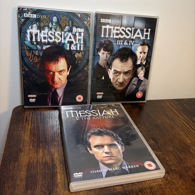 MESSIAH: THE COMPLETE Collection DVD (Series 1-5) Ken Stott, Marc ...
